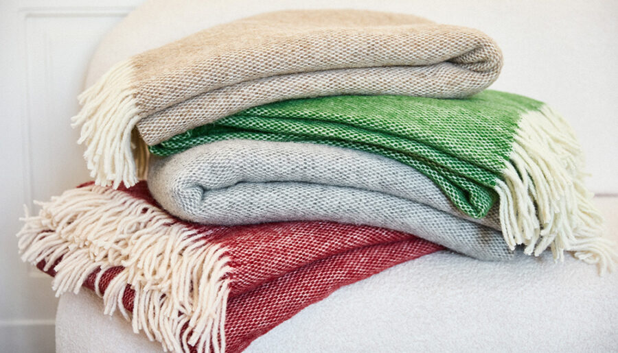 Polskie koce wełniane premium | Autorskie wzory | MUMLA